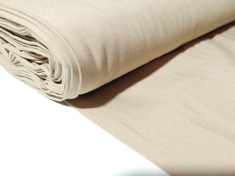 Viscose stretch beige (24607) | Viscose | Stoffe | Stoffherz